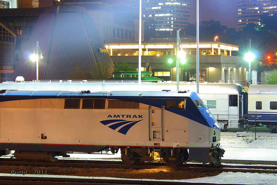 Westbound Amtrak Texas Eagle Train #3